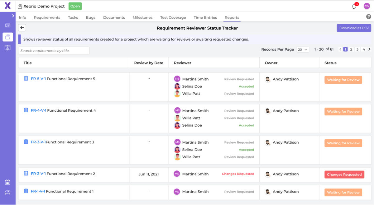 Reports | Xebrio